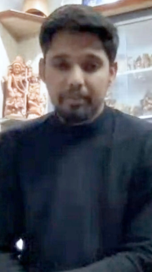 Mohit Jangid Owner And Artist At Malji Arts Jaipur