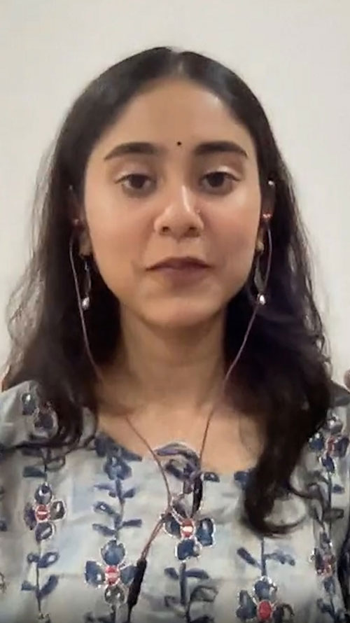 Neethi Kumar, Bharatanatyam Dancer & Advocate , Bengaluru