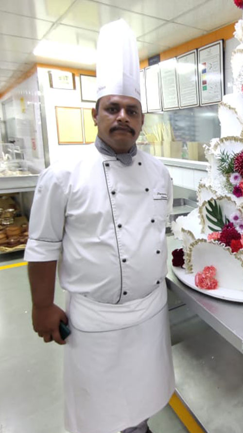 Parmeshwar Sharma, Executive Chef at Taj Hotels, Ajmer