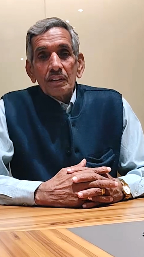 Pyarelal Suthar, Ex Army Personnel, Udaipur