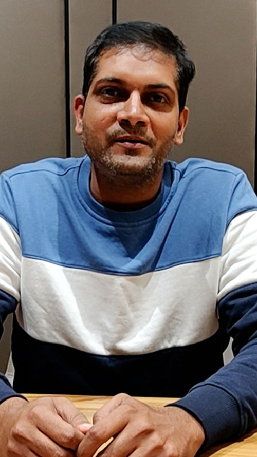 Rahul Pujari, Proprietor of Radha Krishna Dairy Products, Udaipur Rahul Pujari, Proprietor of Radha Krishna Dairy Products, Udaipur