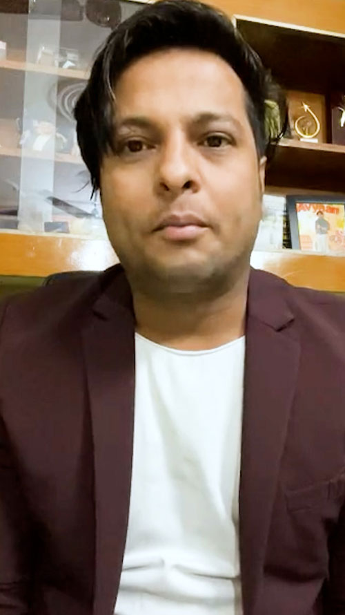 Sagar Verma, Anchor at Event industry, Lucknow