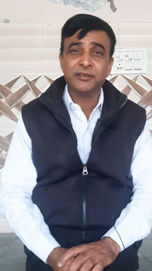 Shyam Sundar Sharma, Principal at Sarswati Vyas PG College, Hanumangarh