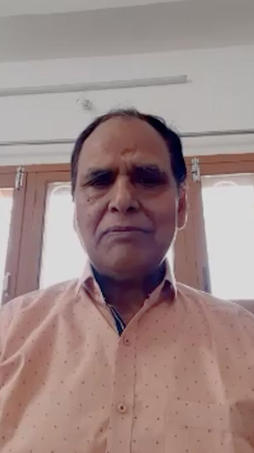 Suresh Chandra Joshi, Professor, Udaipur