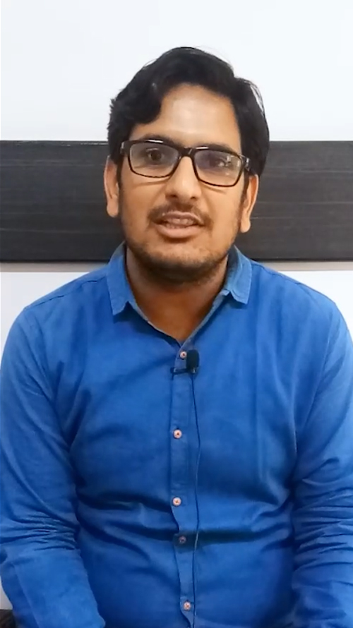 Yogesh Acharya, Mathematics Teacher at Abhinav Senior Secondary School, Udaipur