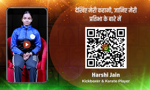 Harshi Jain, Kickboxer & Karate Player Udaipur.